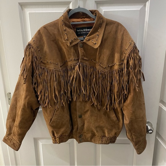 Wilsons Leather | Jackets & Coats | Wilsons The Leather Experts Fringe ...